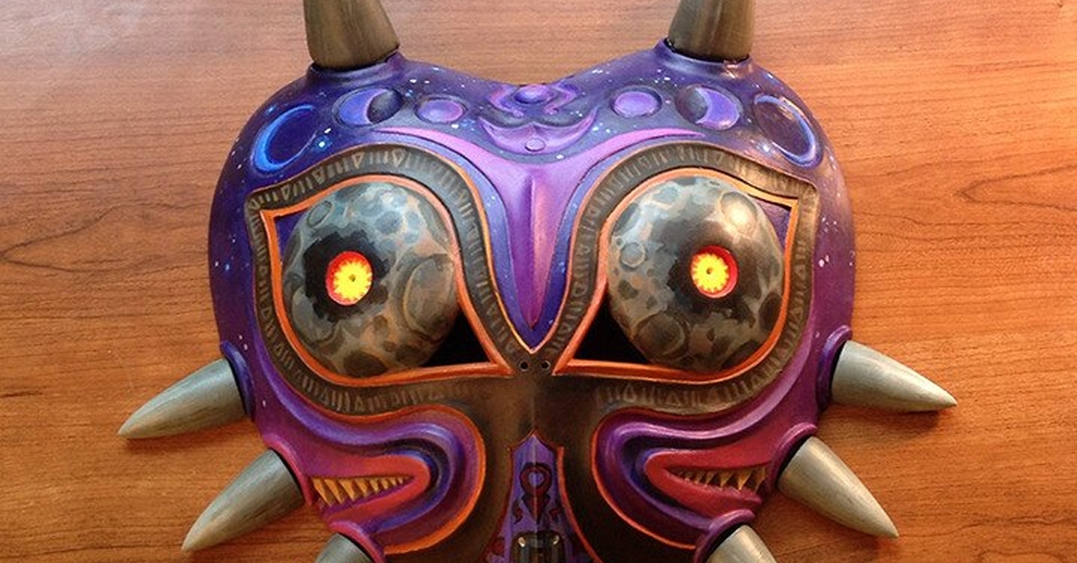 Máscara del Zelda Majora's mask real