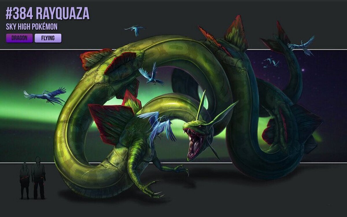 Rayquaza Realista