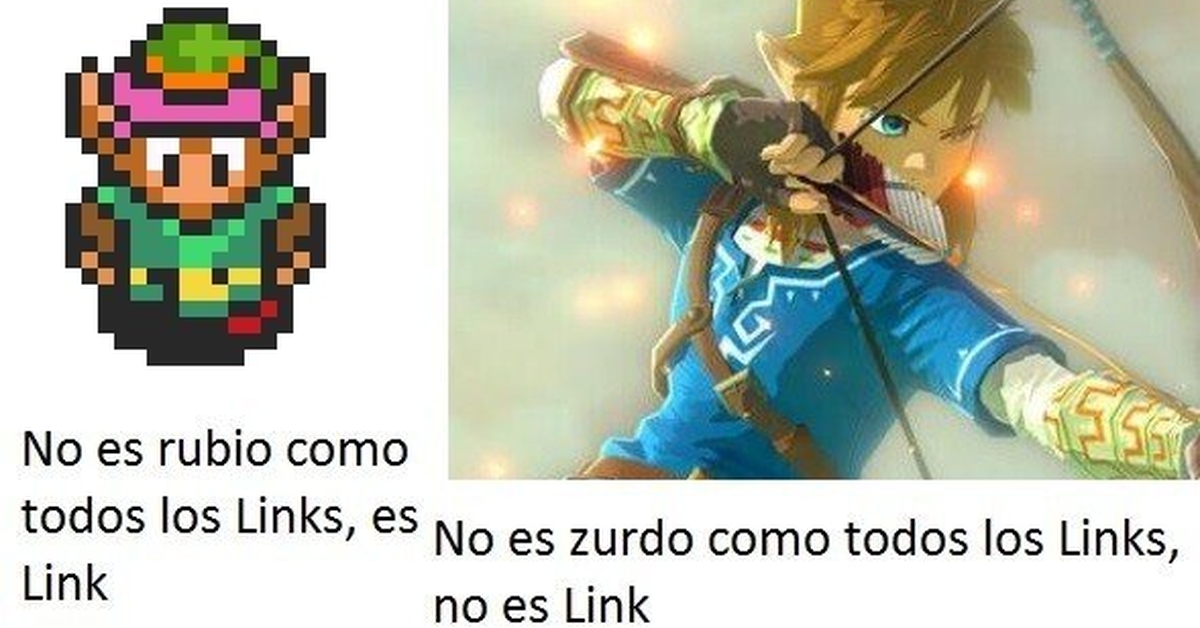 ¡Dejad ya de discutir sobre si es Link o no!