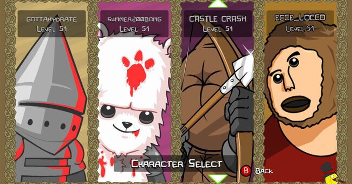 El Ecce Homo se vengará en Castle Crashers