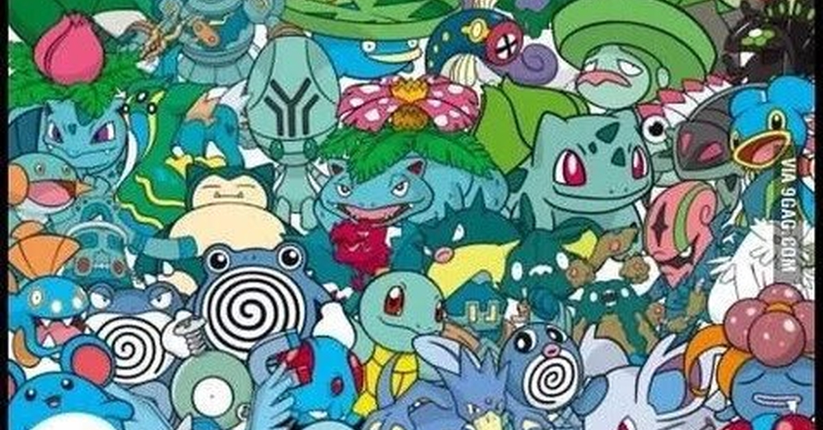 Toda la escala cromática Pokémon