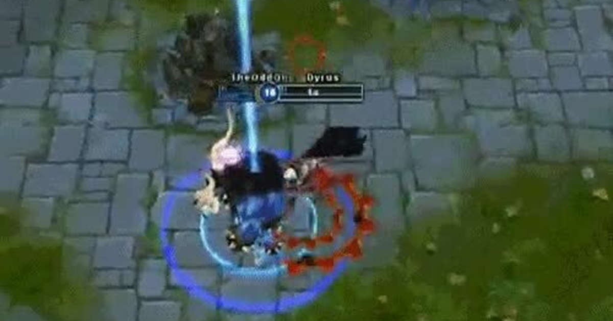 GIF: Dyrus trolleando a Theoddone