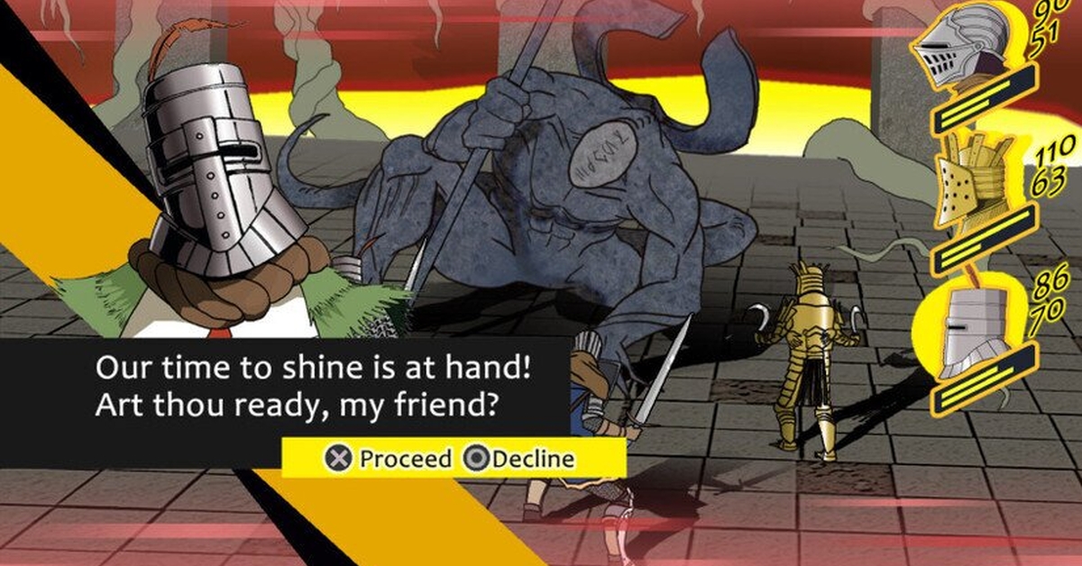 Si Persona 4 y Dark Souls se fusionaran...