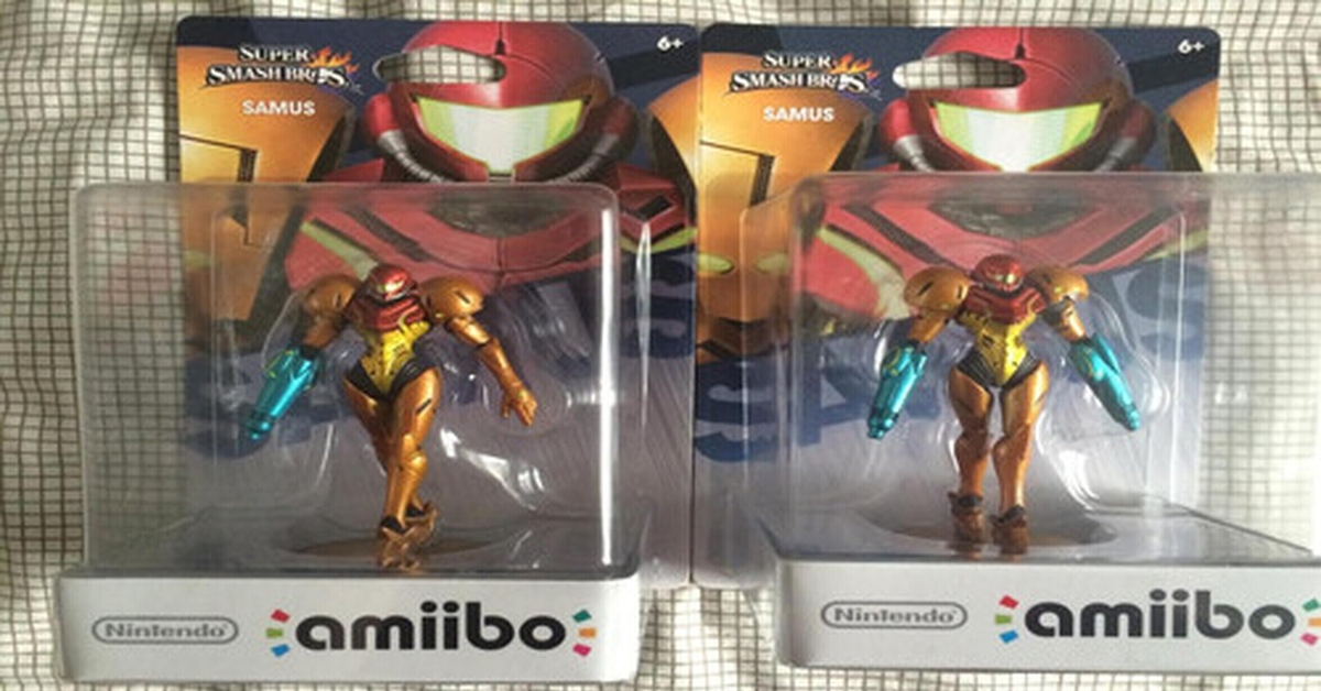 Samus estrena doble cañón en algunas figuras Amiibo