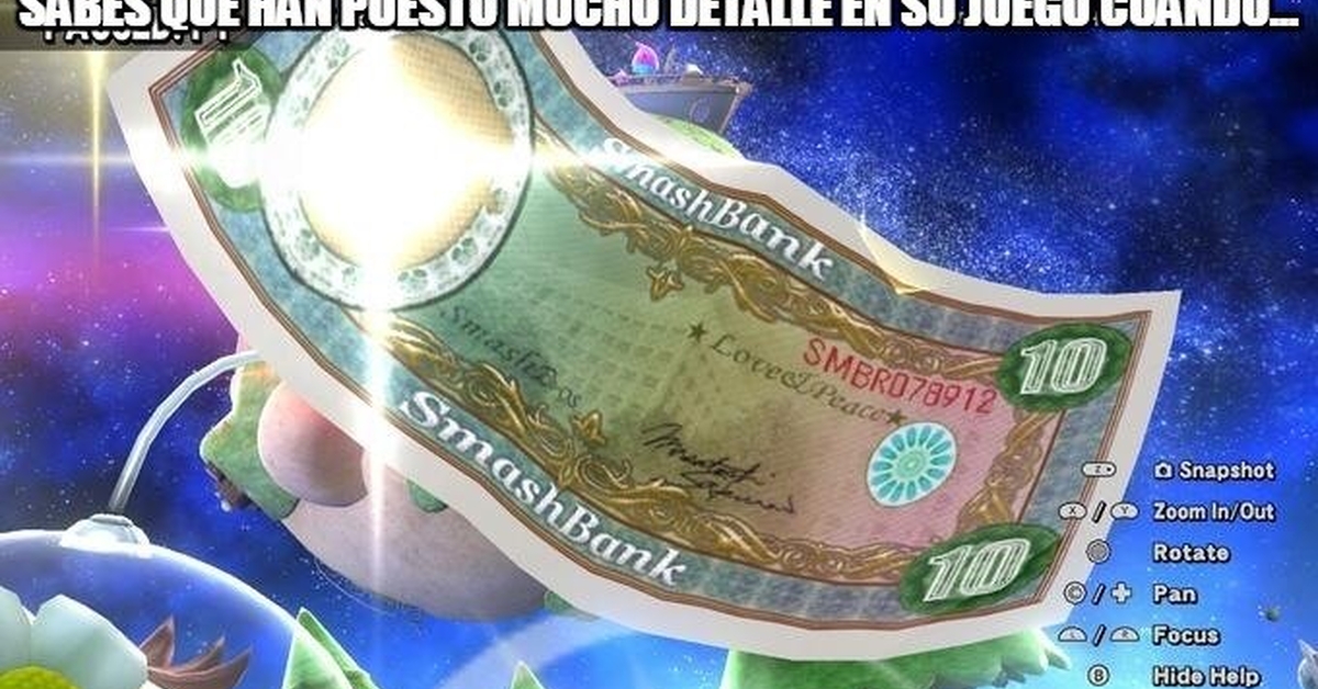 Uno de los detalles más increíbles del Smash Bros