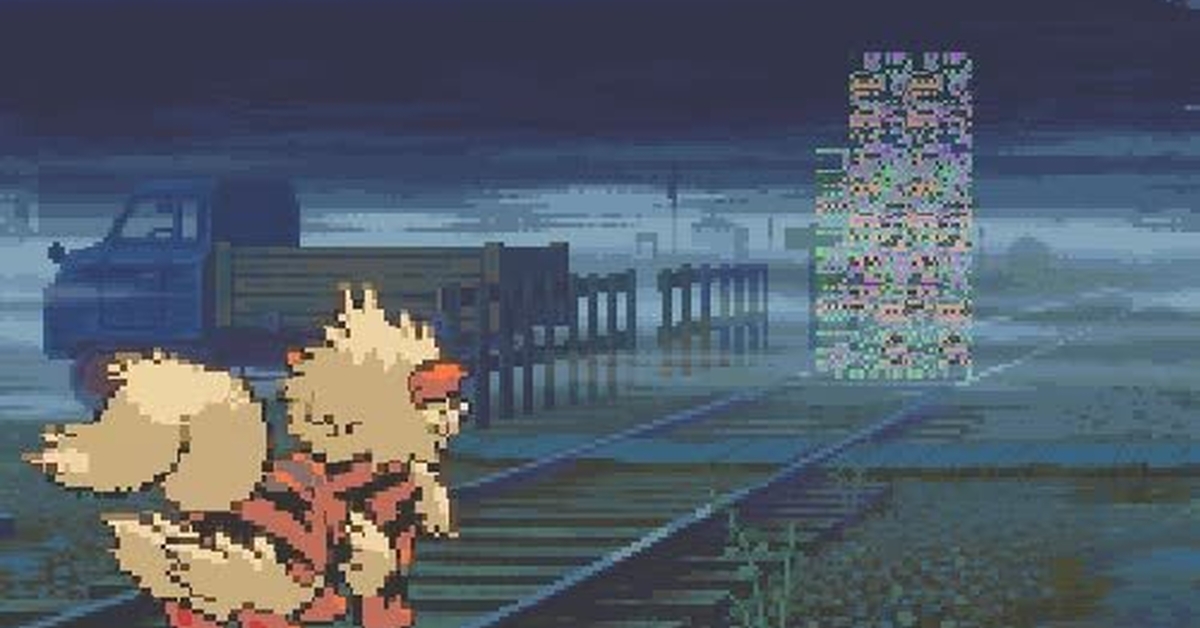 GIF: Un Missingno salvaje ha aparecido