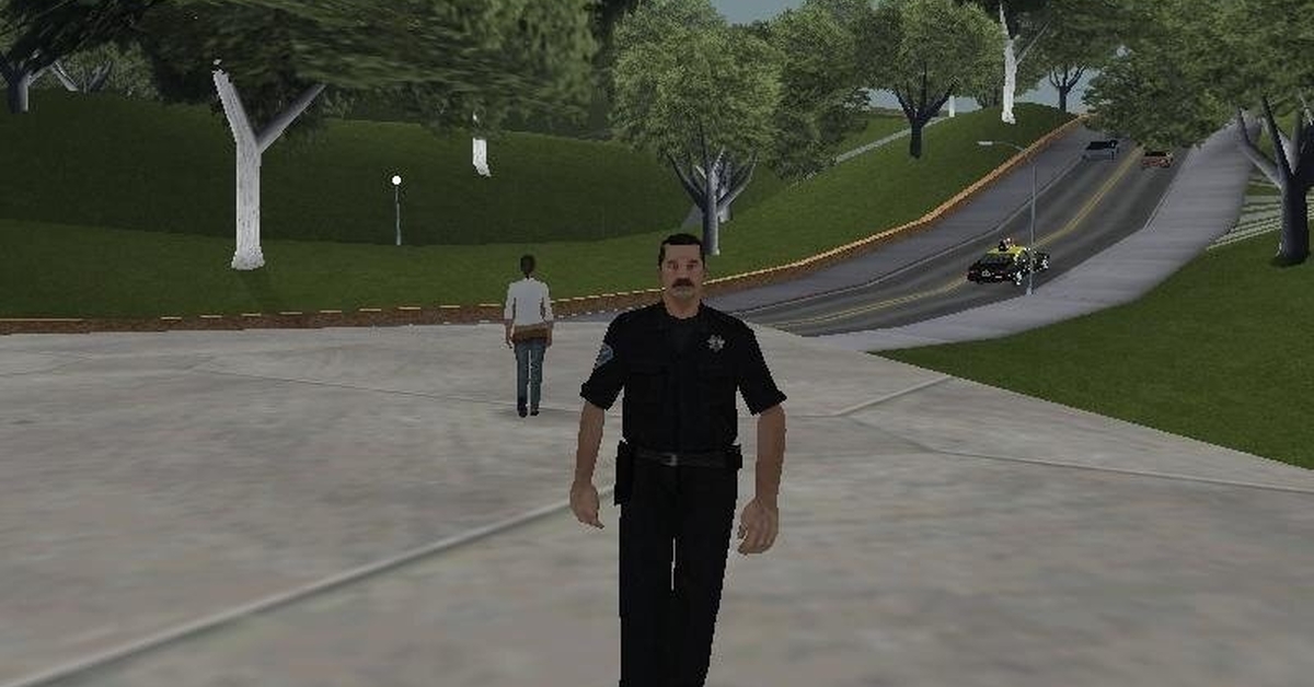 El principal requisito para ser poli de GTA San Andreas