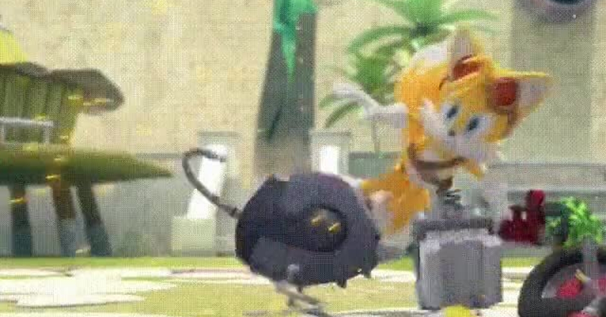 GIF: Vaya con Tails, y parecía adorablemente inofensivo...