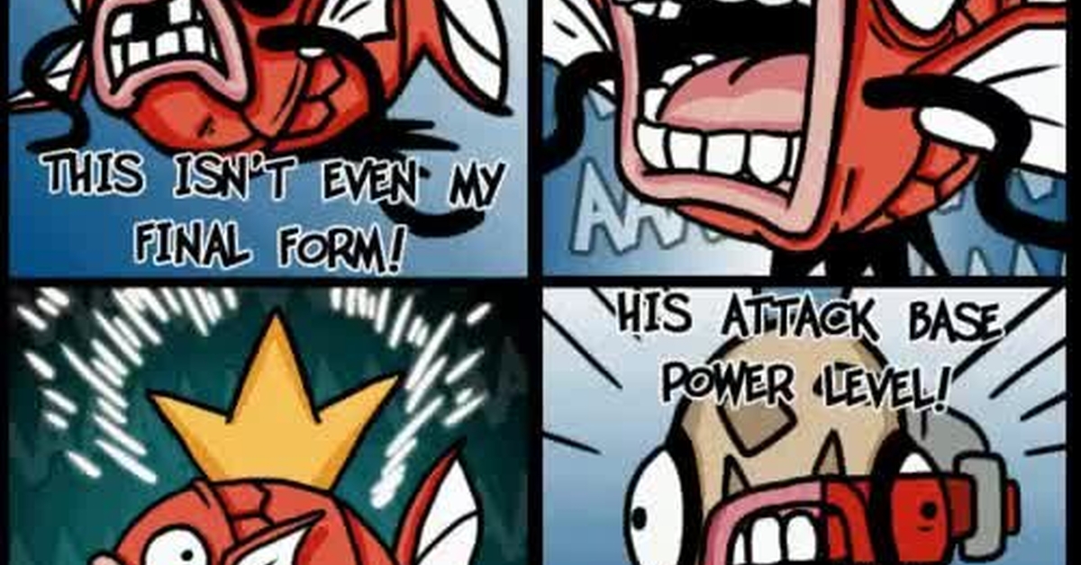 GIF: Esto es lo que pasa si haces enfadar a un Magikarp