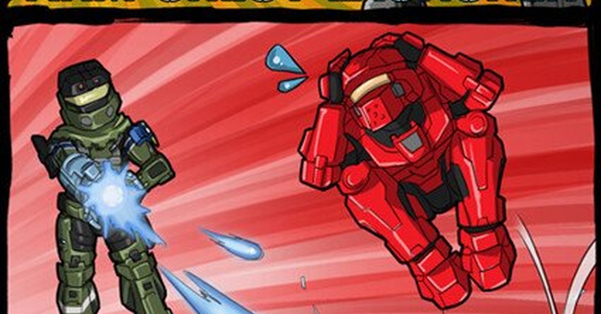 Un crossover genial entre Halo y Pacific Rim