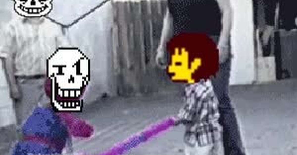 GIF: Undertale - Ruta pacífica