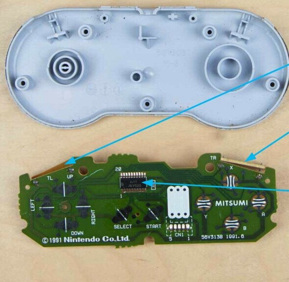 ¿Cómo son por dentro los mandos clásicos de Nintendo?