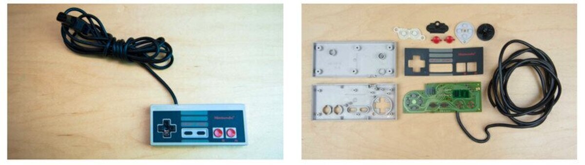 ¿Cómo son por dentro los mandos clásicos de Nintendo?