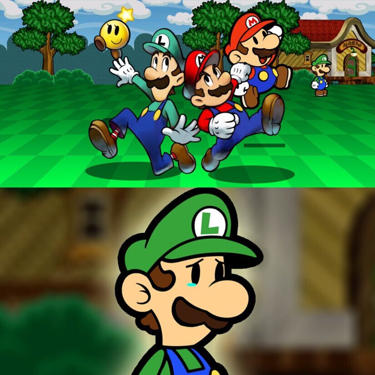 ¿Nadie piensa en Paper Luigi?