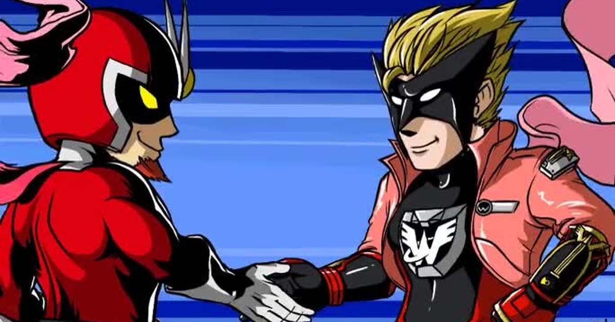 GIF: La unión definitiva, Wonder-Red y Viewtiful Joe