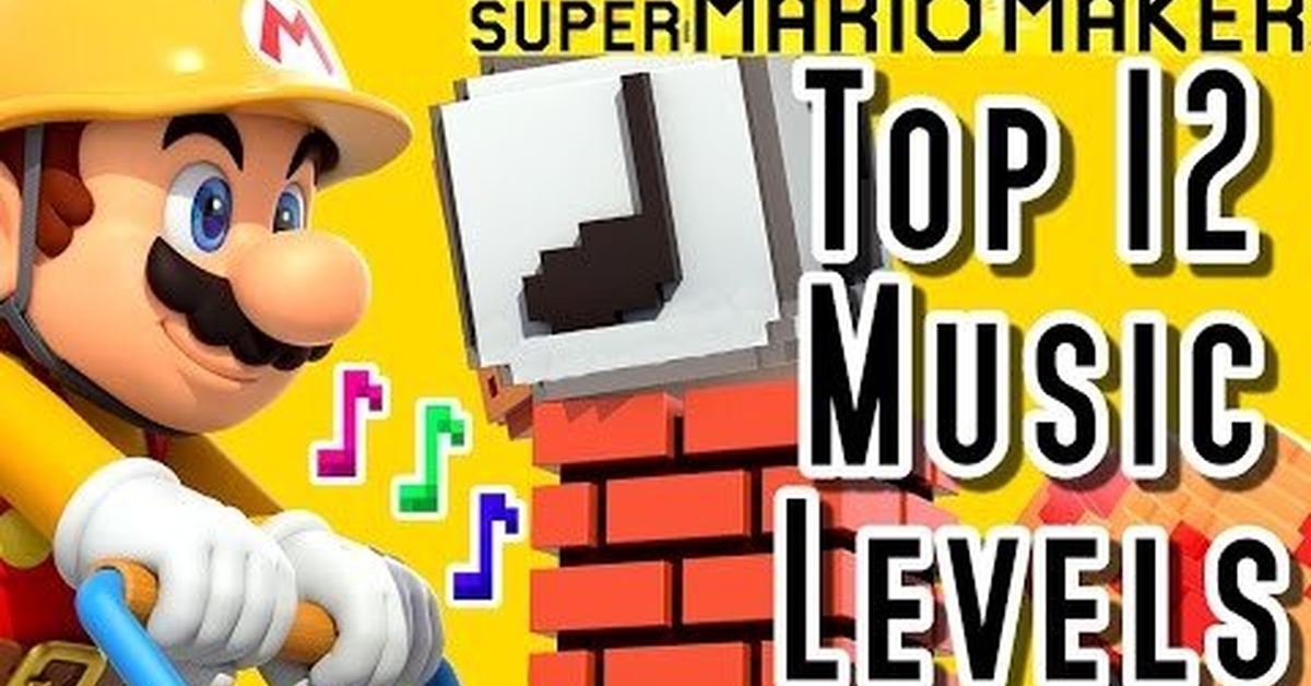 VÍDEO: Algunos de los mejores niveles musicales de Super Mario Maker