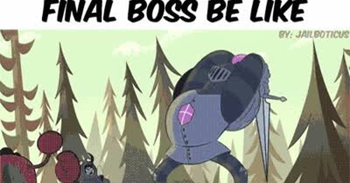 GIF: La forma de matar al Final Boss de toda la vida
