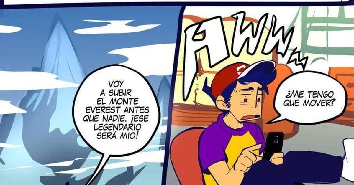 Cuando ves memes te dan ganas... pero cuando tienes que moverte la cosa ...