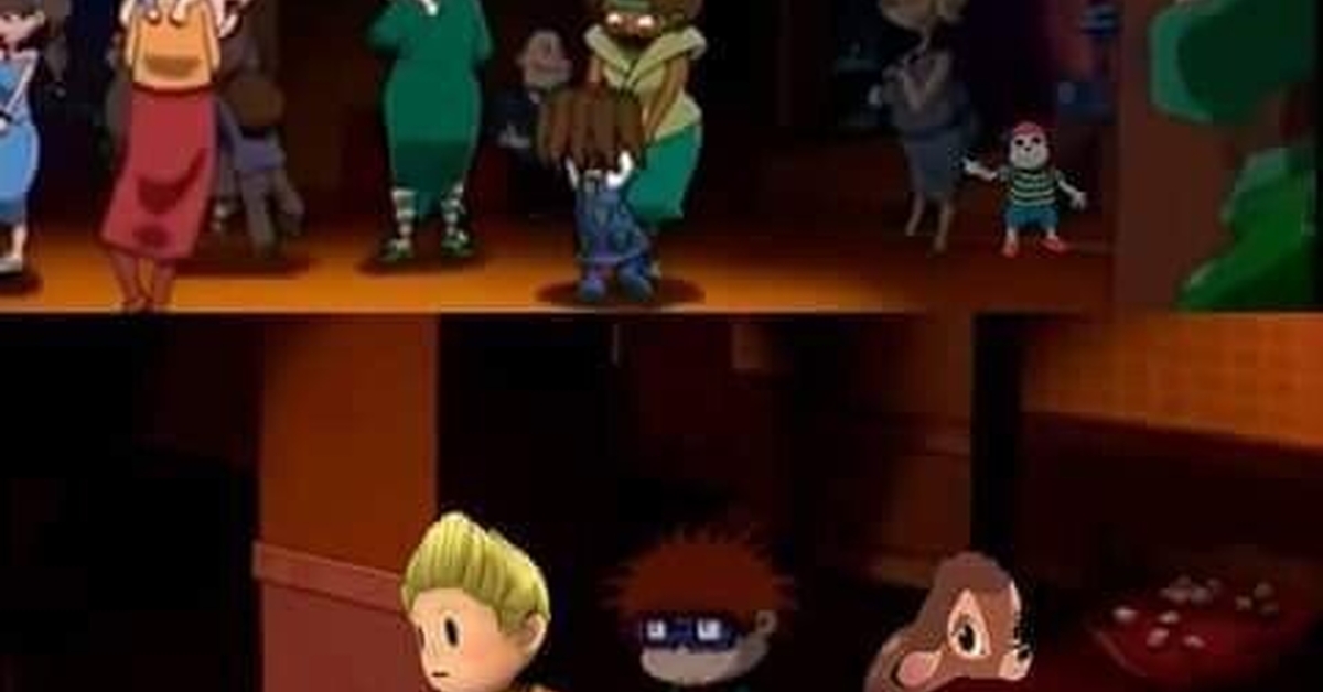 ¿Quién es el pequeño de ma...Oh...espera