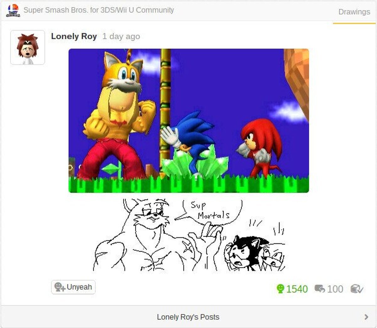 Dijeron que nunca pasaria pero al final Titan tails ha regresado