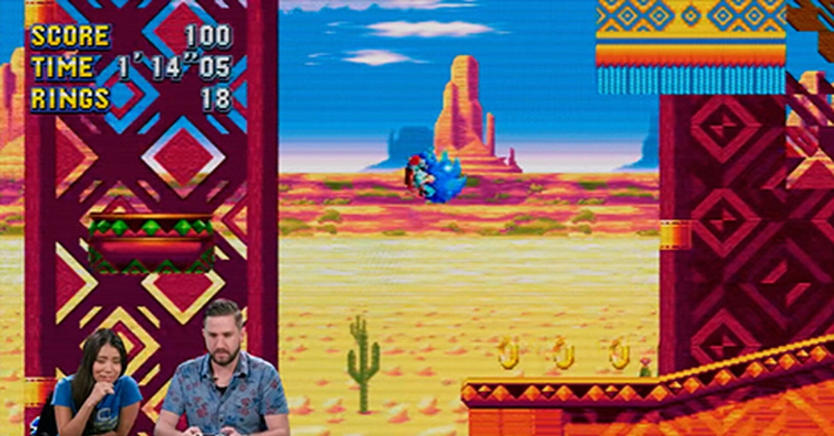 Así es Mirage Saloon, uno de los nuevos niveles de Sonic Mania