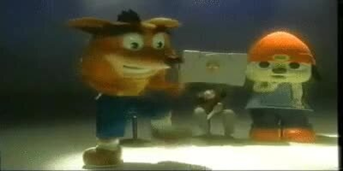GIF: Crash al darse cuenta de que lo van a remasterizar.