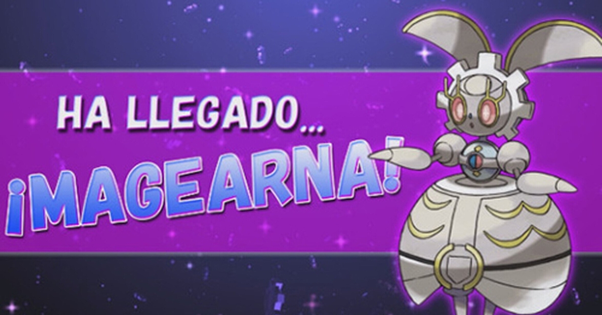 Magearna llega a pokémon sol y luna con un codigo QR