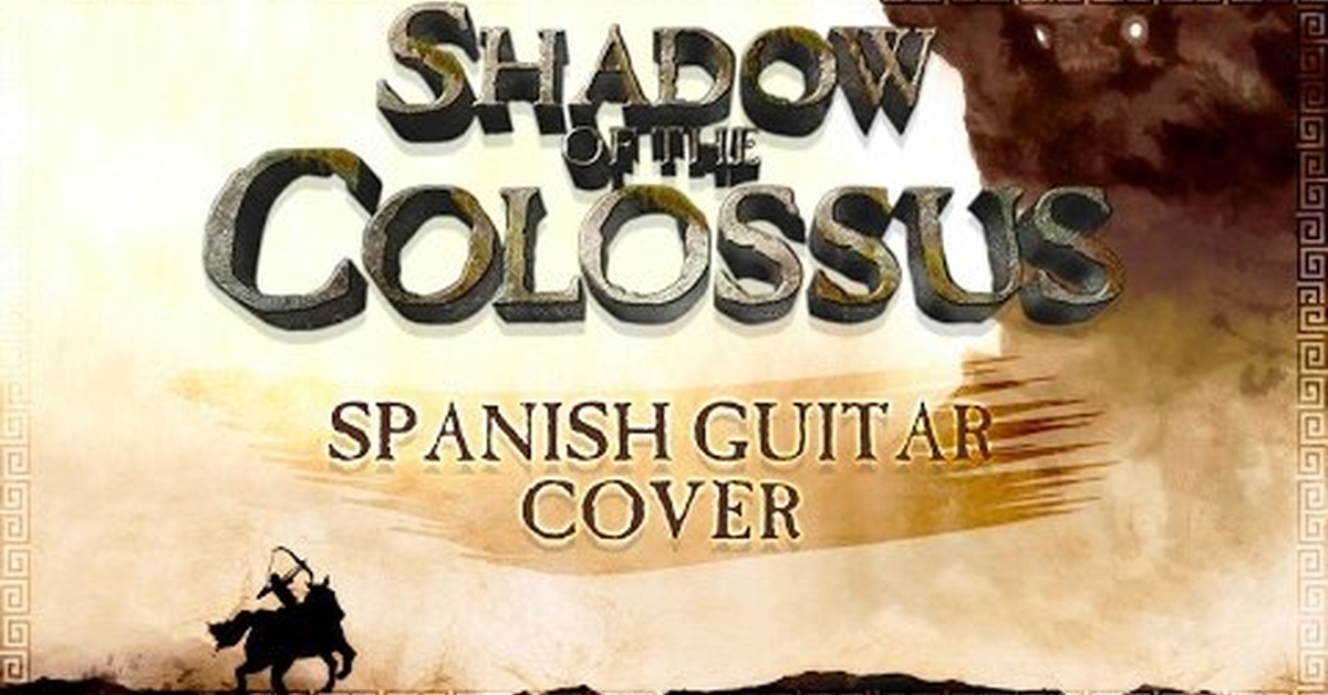 Espectacular cover de Shadow of the Colossus. Por @enocguitar