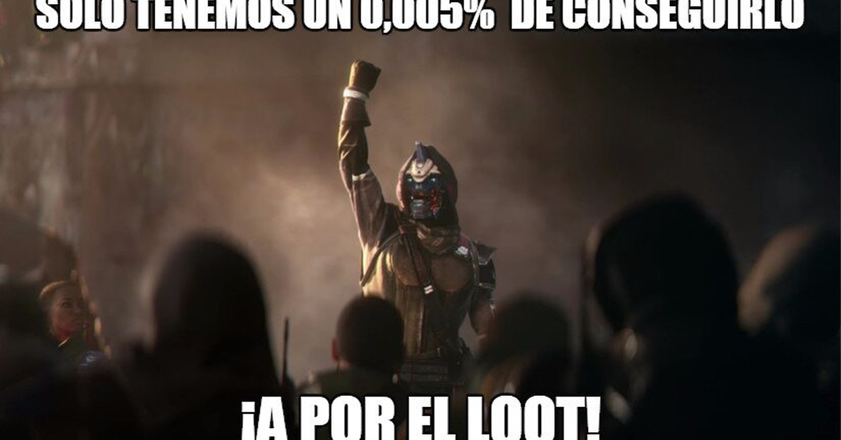 Cuando entras a una raid con esperanza de sacar algo
