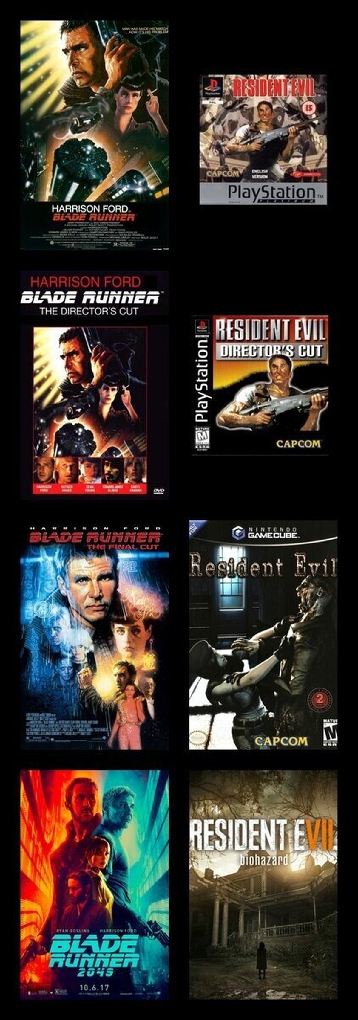 Resident Evil explicado con Blade Runner