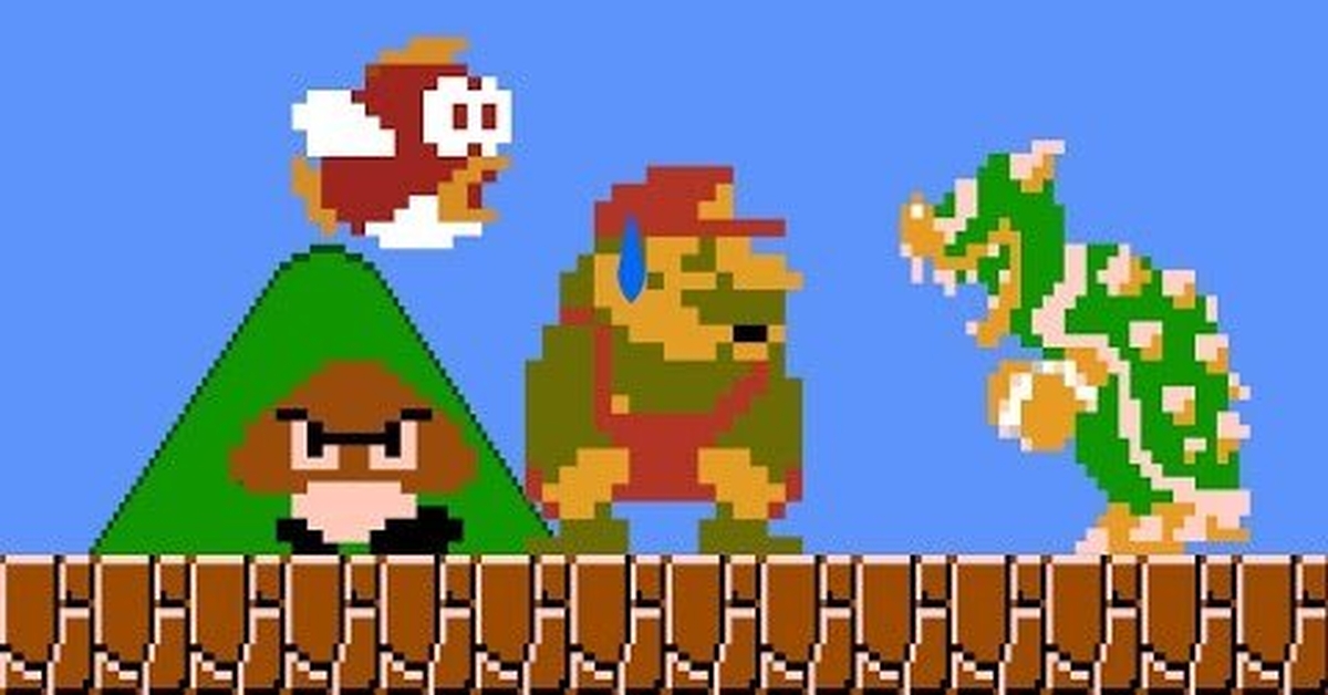 Así sería Super Mario Bros si fuese realista