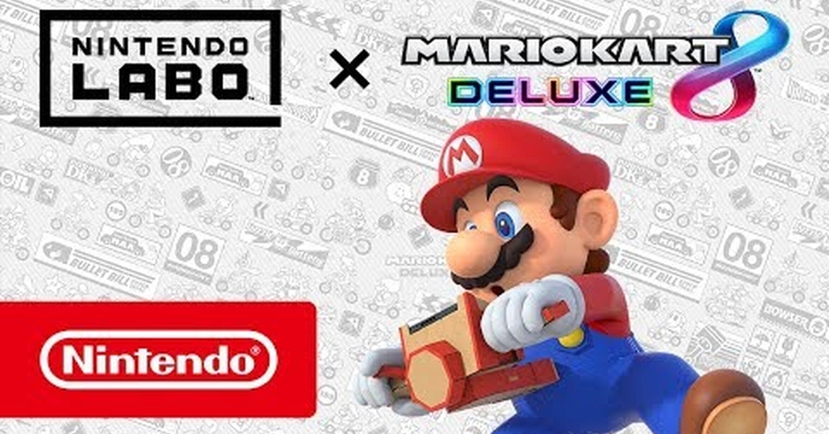 Descubre una nueva manera de jugar a Mario Kart 8 Deluxe con Nintendo Labo
