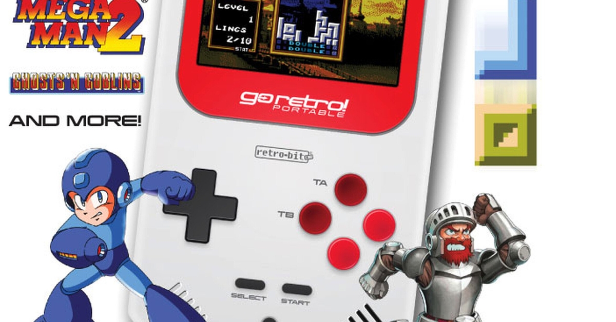 Anuncian la consola portátil GoRetro! con más de 260 juegos clásicos