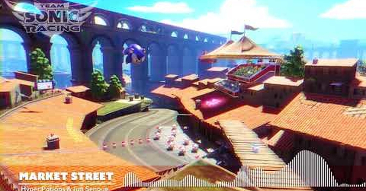 Nuevo tema supersónico para Sonic Team Racing