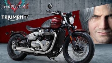 Así es la espectacular moto que Triumph ha creado para Dante de Devil ...