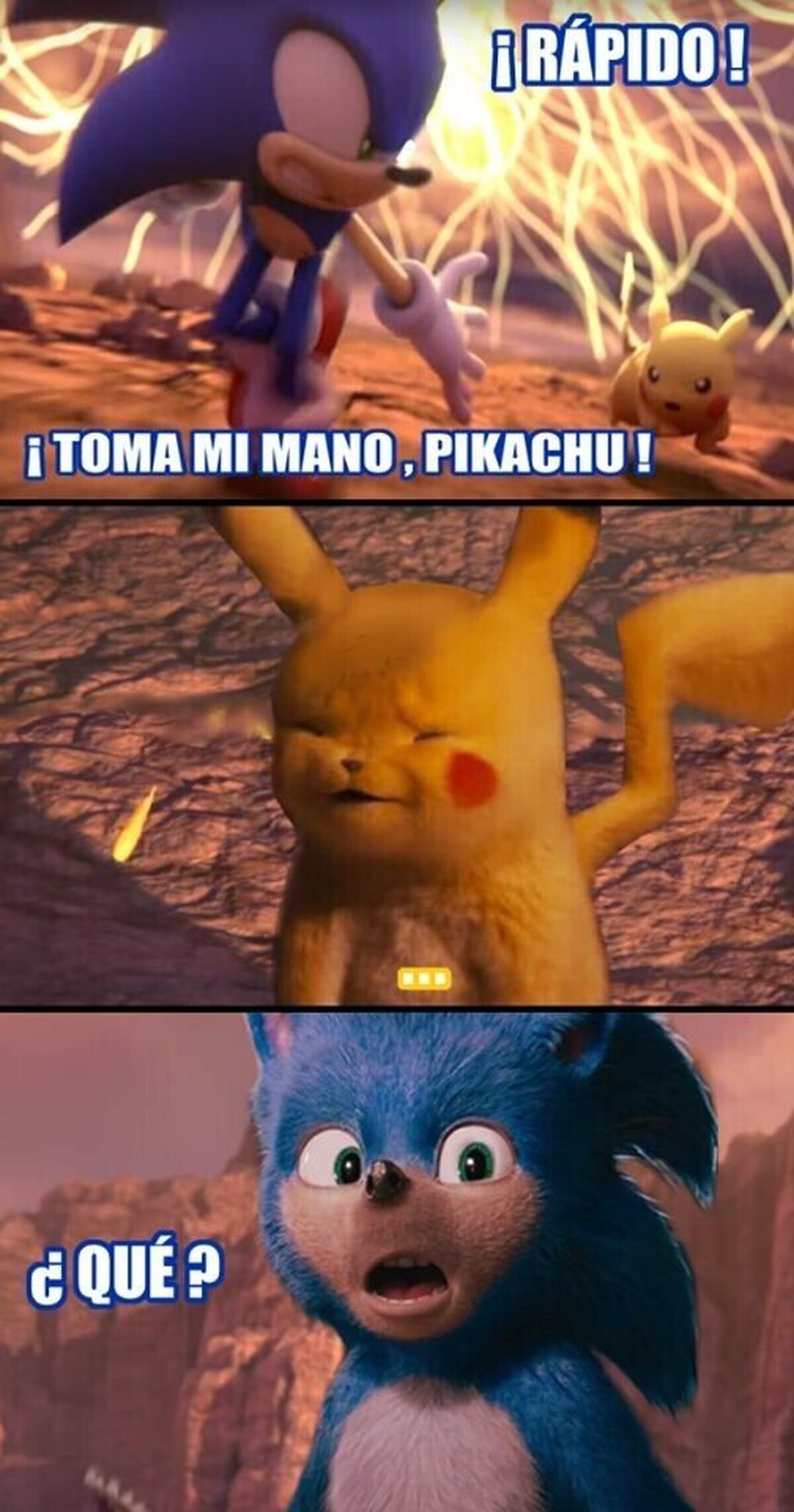 ¿Eres tú, Sonic?