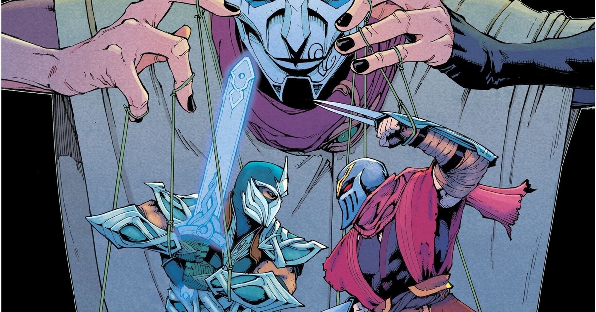 Zed y Shen se encuentran en el tercer tomo del cómic ZED