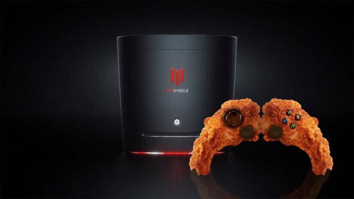 El mando de la nueva consola de KFC
