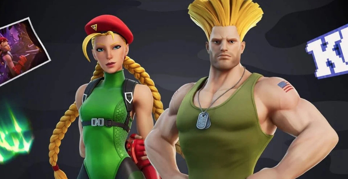 Fortnite añade a Guile y Cammy de Street Fighter