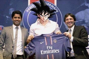El PSG ficha también a Goku y se unirá a Messi, Neymar, Ramos y ...