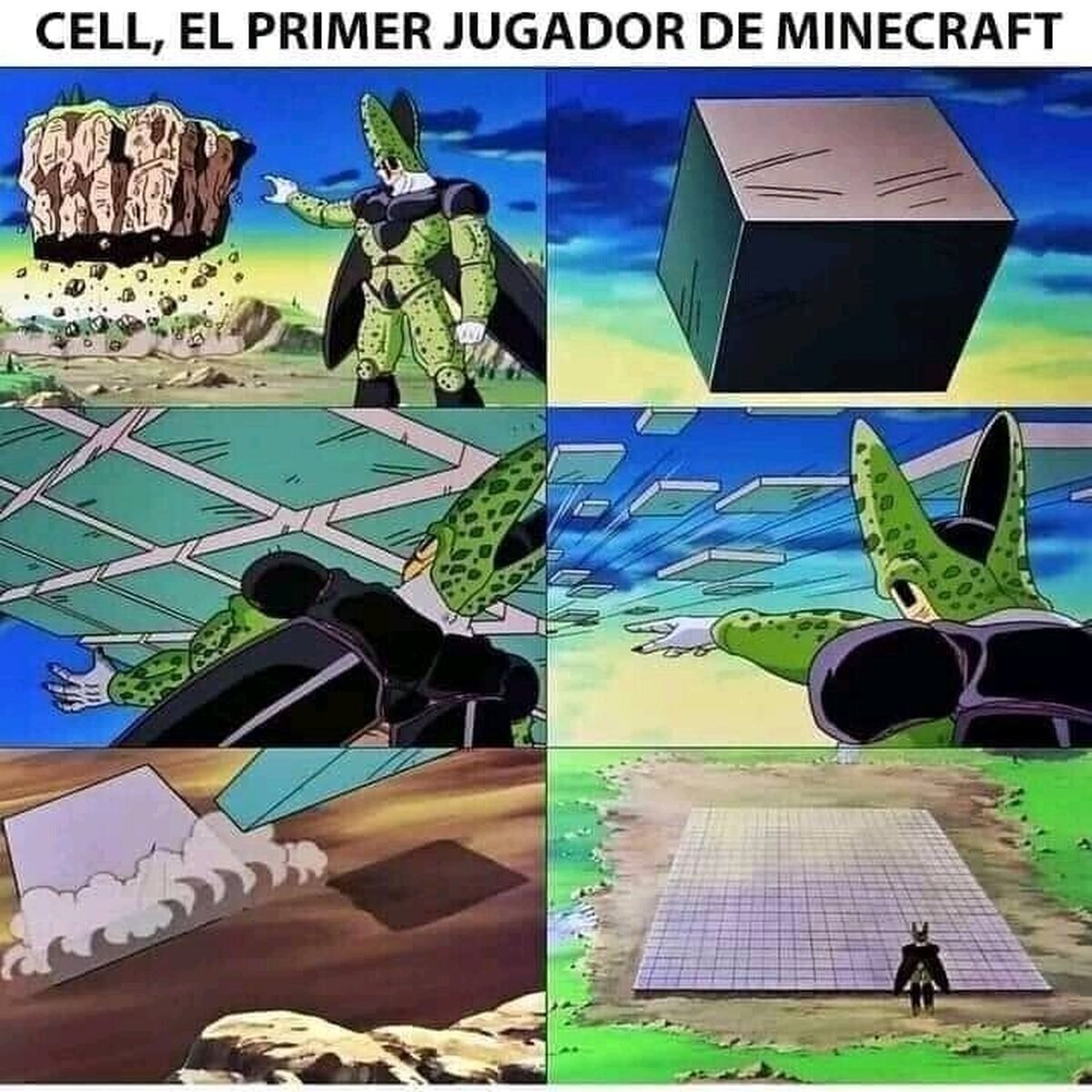 El primer jugador de Minecraft