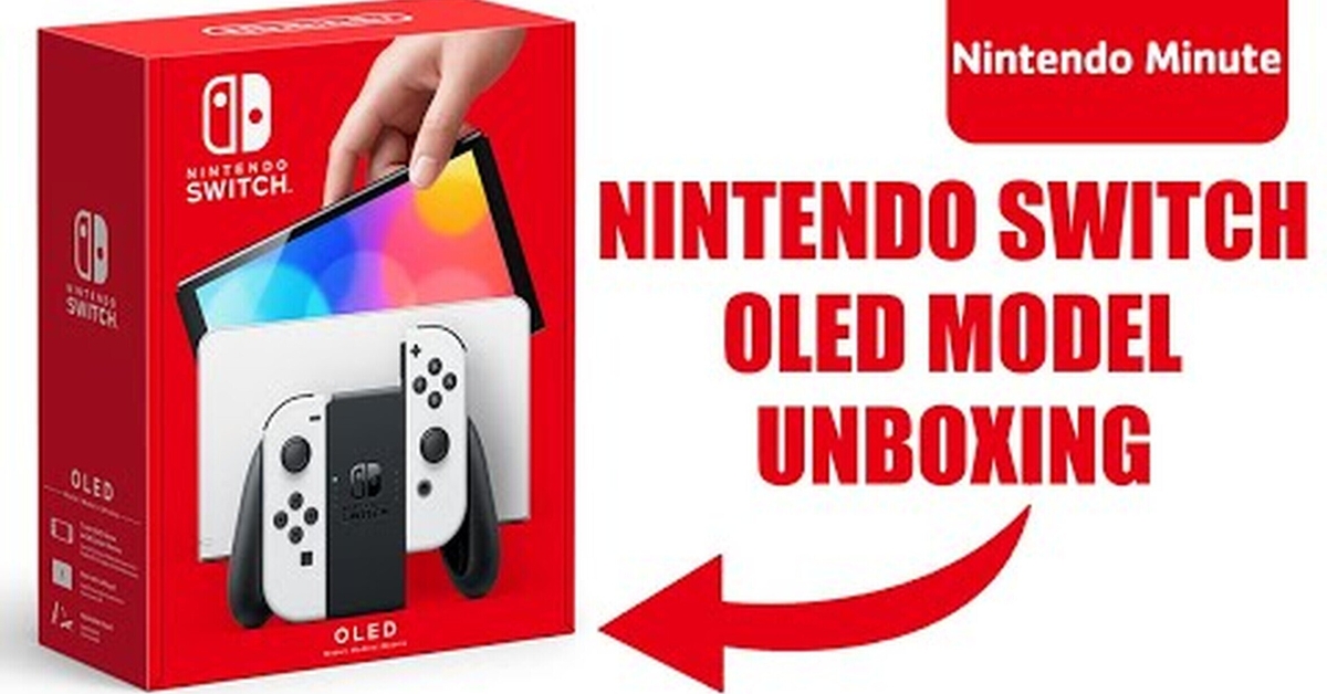 Nintendo Switch OLED finalmente tiene unboxing oficial: mira la nueva ...