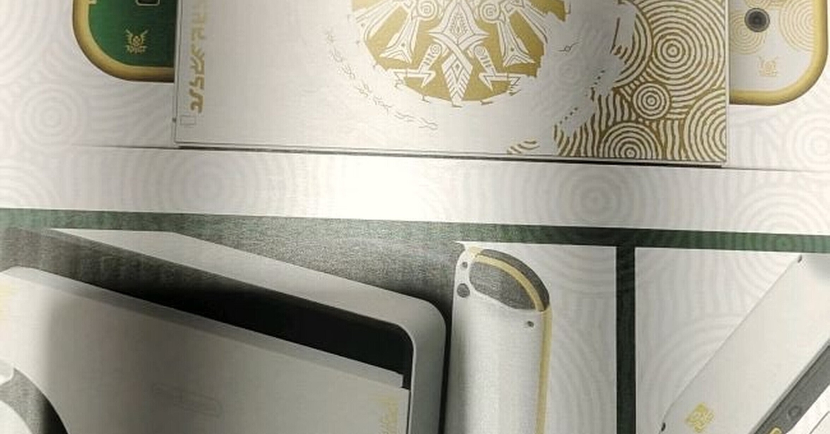 Filtrada la Nintendo Switch Oled edicion Zelda Tears Of The Kingdom