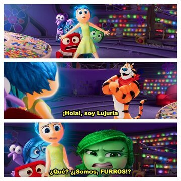 Me encantan los memes de Inside Out 2