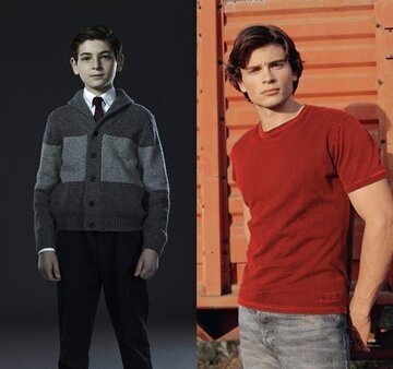 Bruce Wayne a los 13 años según Gotham // Clark Kent a los 14 años ...