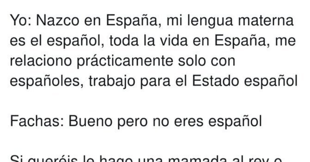 La lógica de los fachas