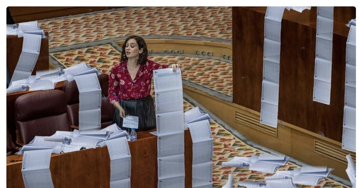 La lista interminable de Ayuso