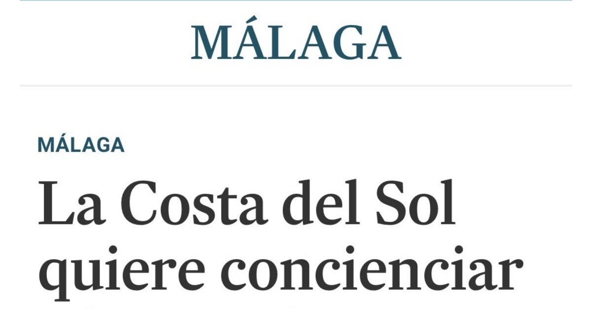 Tiene mala pinta el futuro de la Costa del Sol