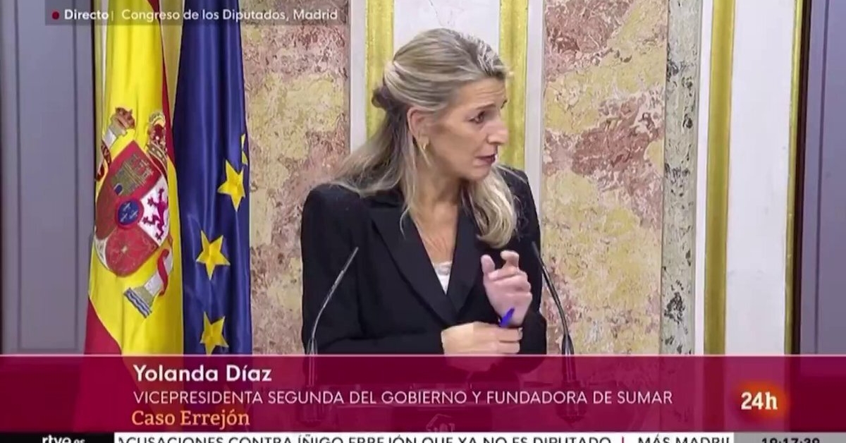 Muerte política en directo de Yolanda Díaz pero es tan limitada que ni ...