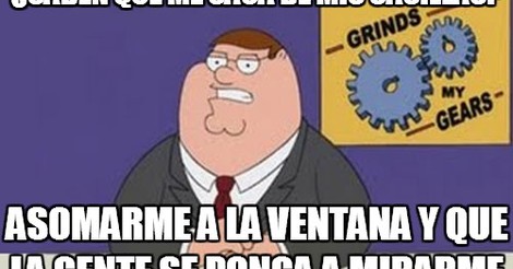 Cuánto cabrón / Uno no puede ni asomarse a su propia ventana